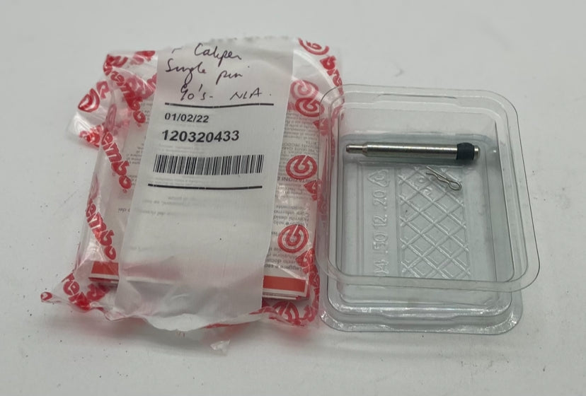 Brembo front caliper pad pin- for calipers with single pin holding pad ...