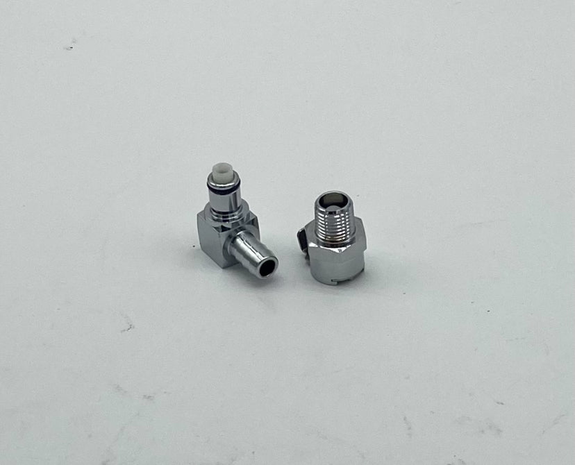 Quick release Fuel tank fittings. Chrome plated brass. – Ducatispares.co.nz